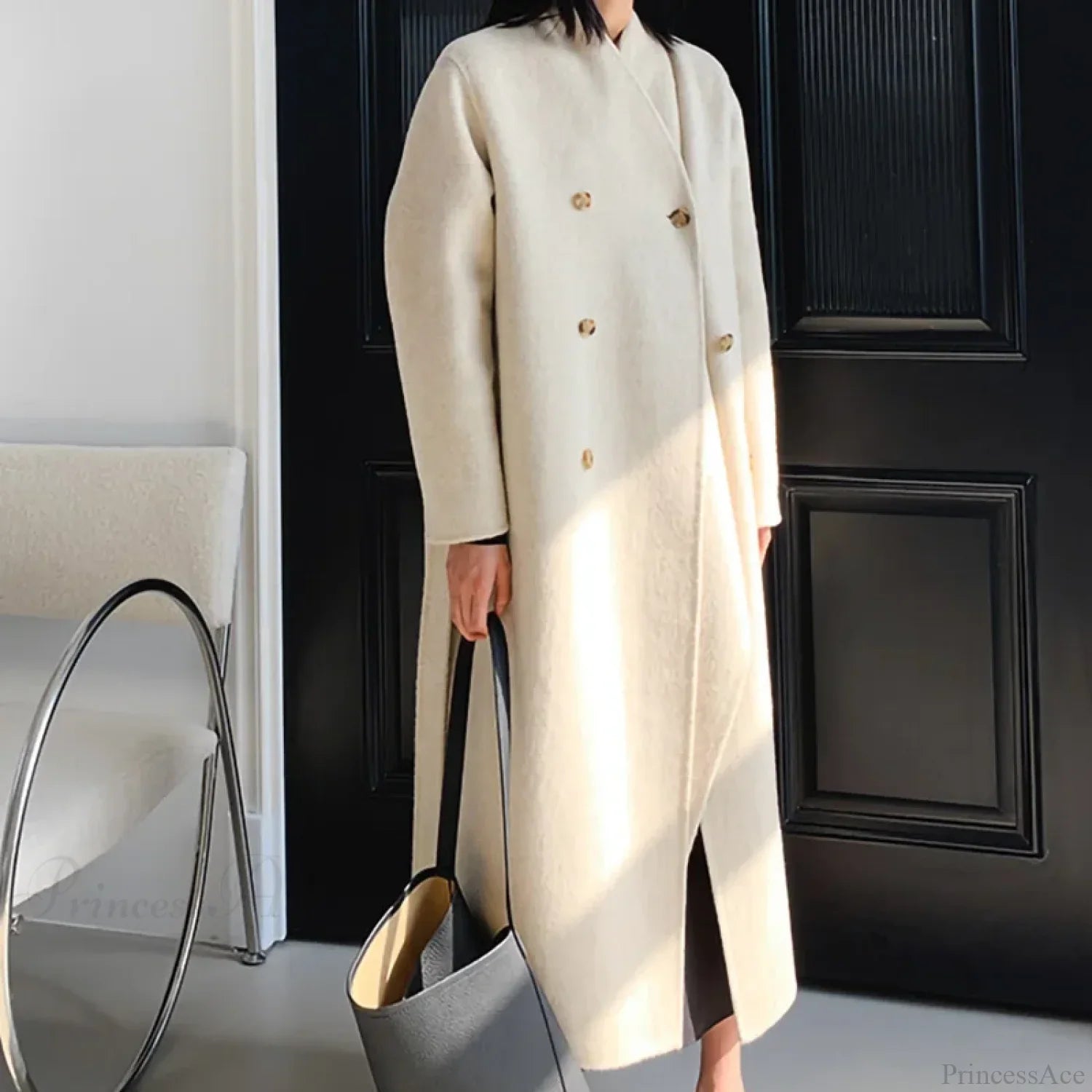 Handmade Cashmere Wool Belted Overcoat – Shop PrincessAce